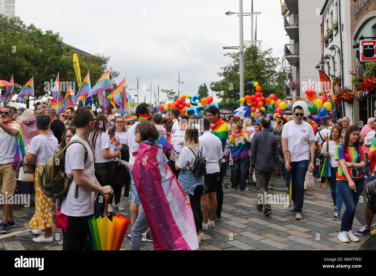 Belfast, Northern Ireland, UK. 03rd August 2019. The culmination of ...