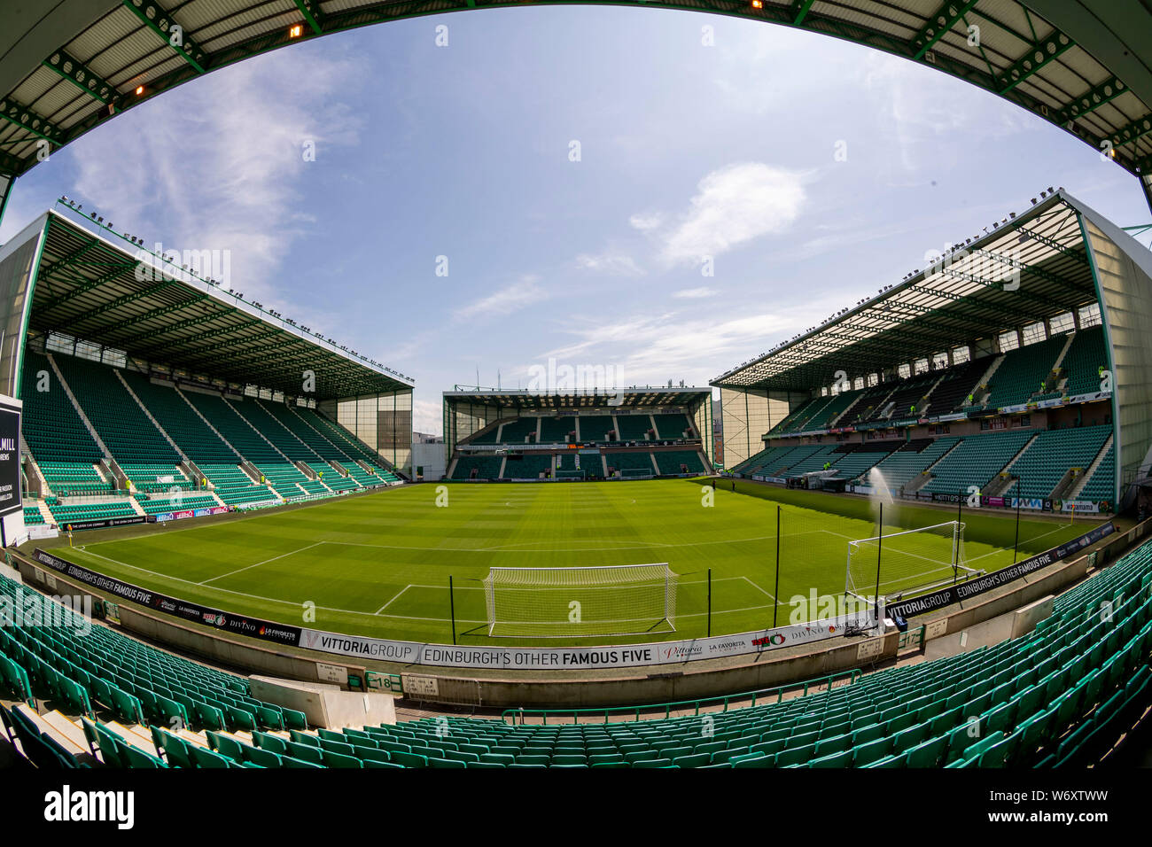 3rd Aug 2019, Easter Road Stadium, Leith, Edinburgh, Scotland; Scottish ...