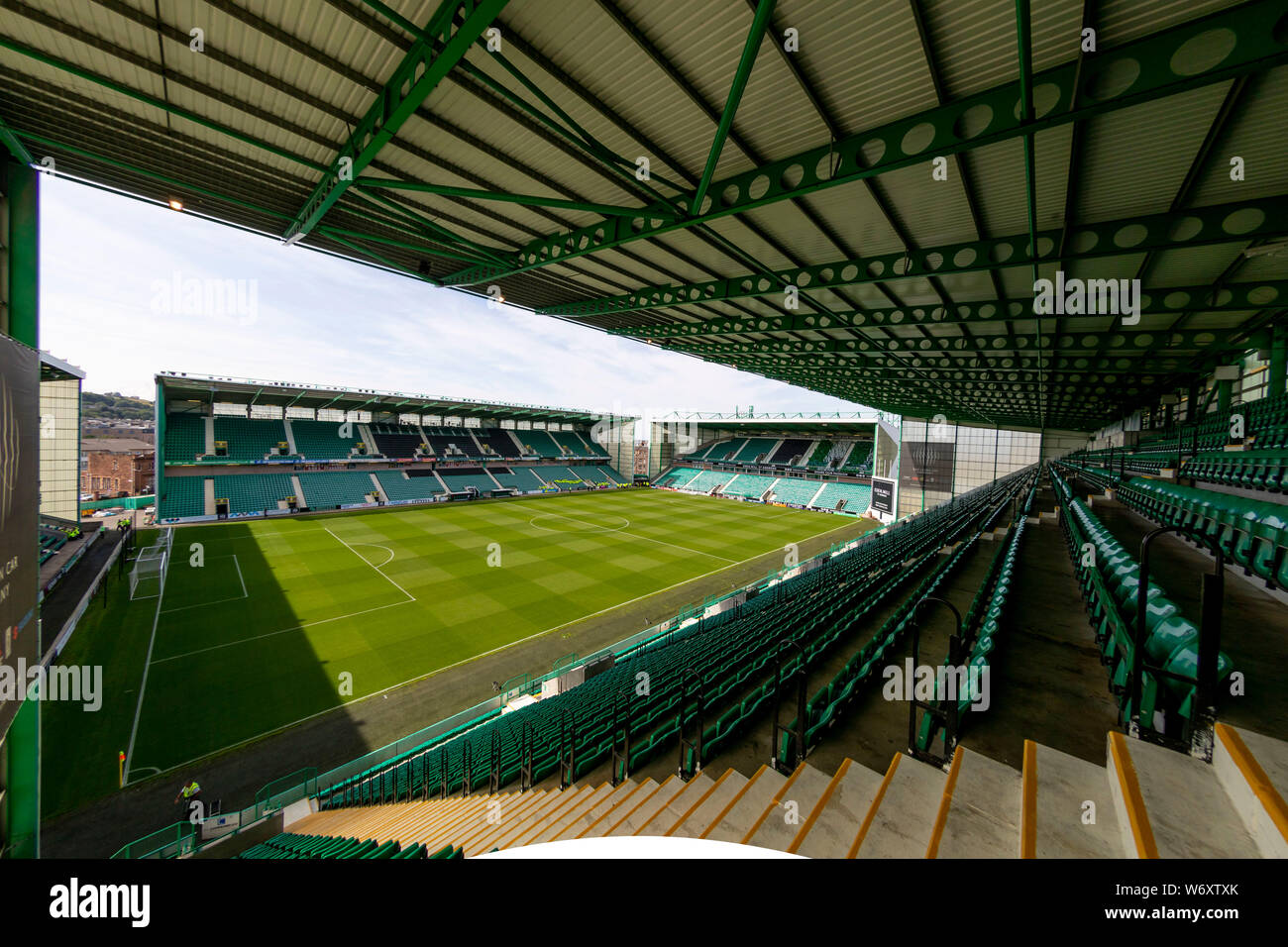 Easter road hibernian general view hi-res stock photography and images - Alamy