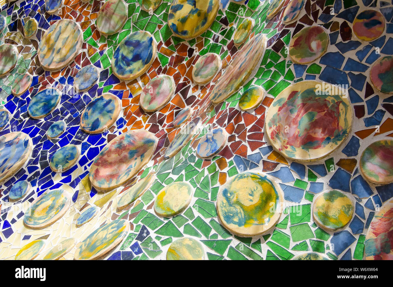 Broken Glass Mosaic