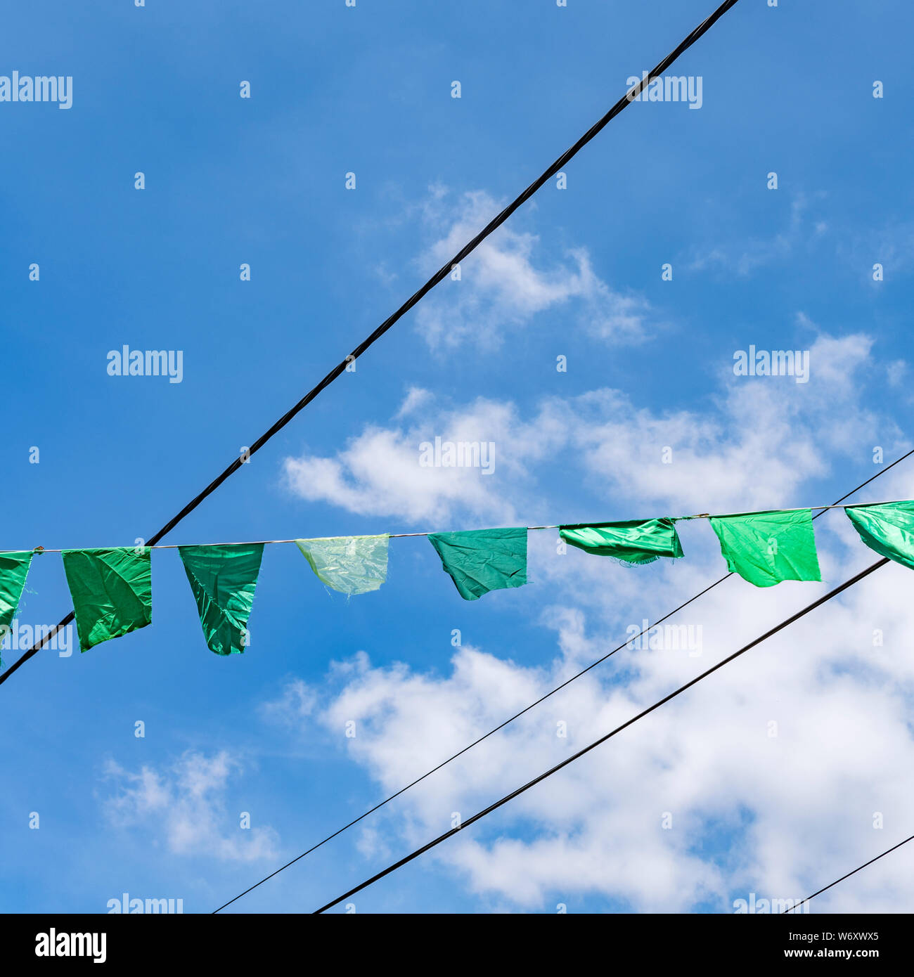 Village fete decorations hi-res stock photography and images - Alamy