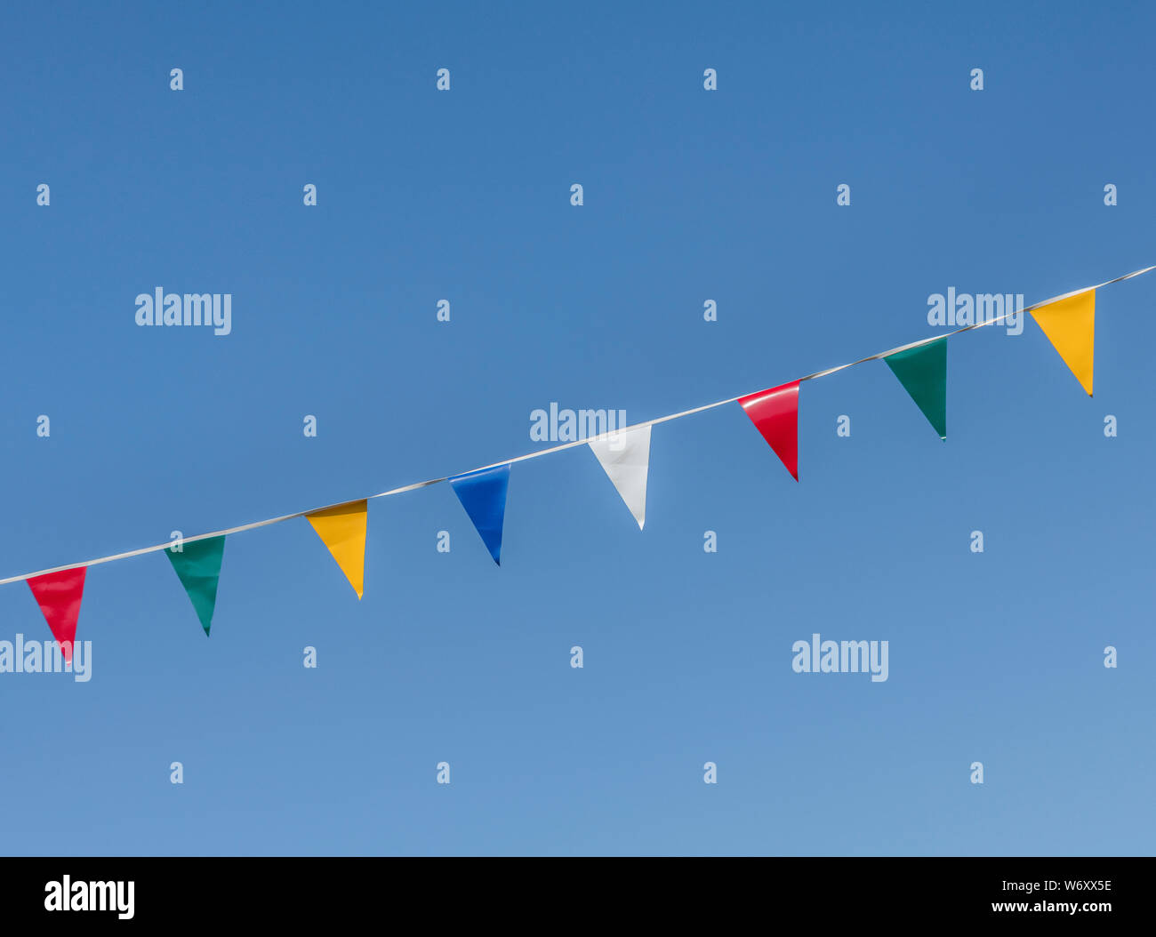 Plastic bunting hi-res stock photography and images - Alamy