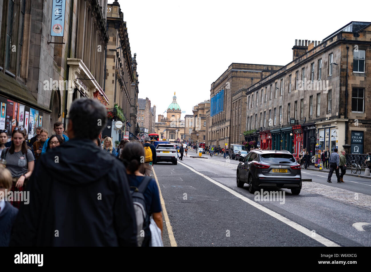 edinburgh old town the bridges Stock Photo - Alamy