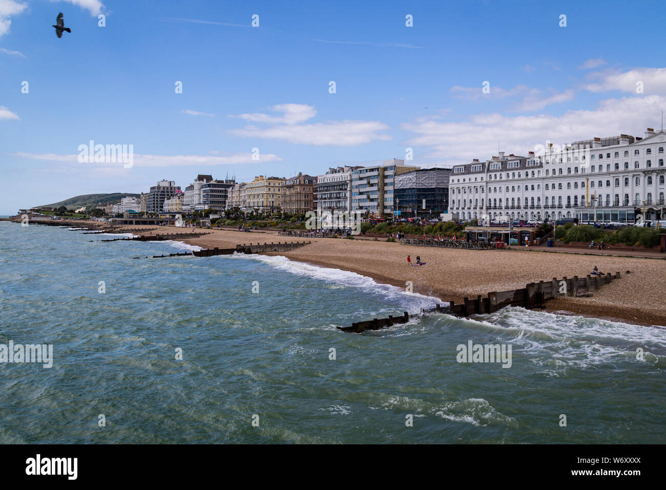 Eastbourne beach, Sussex Stock Photo - Alamy