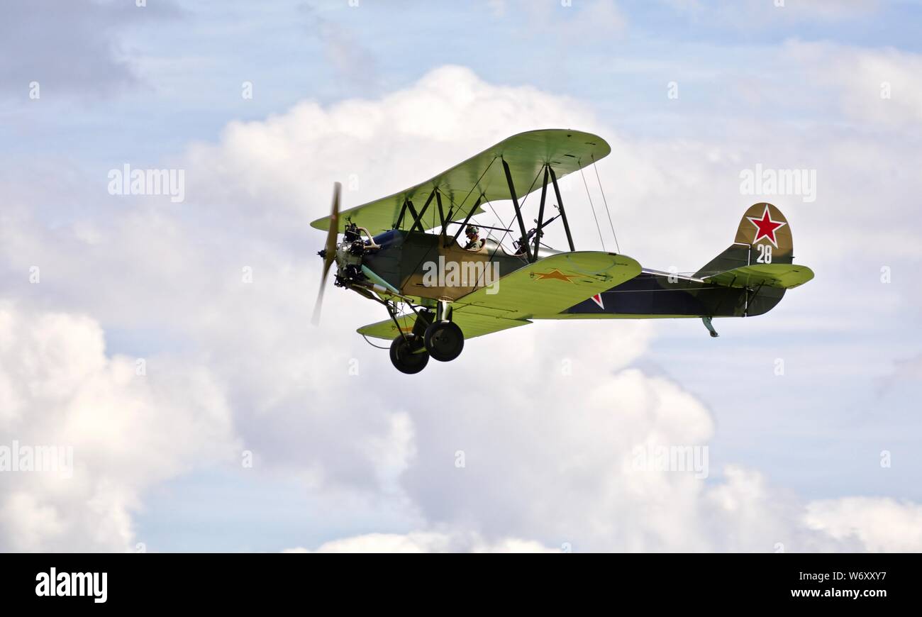 Soviet biplane hi-res stock photography and images - Alamy