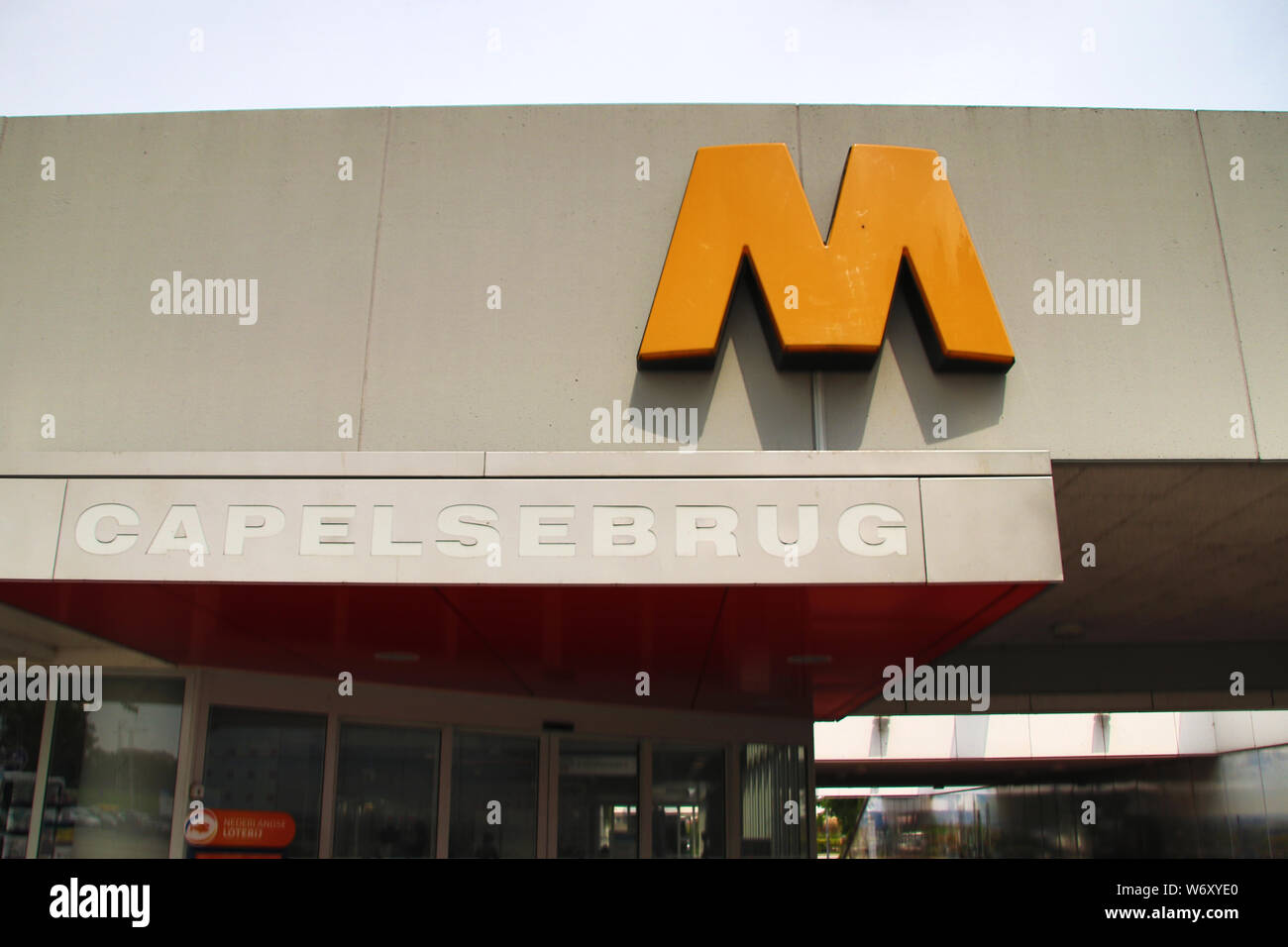 Metro construction in rotterdam hi-res stock photography and images - Alamy
