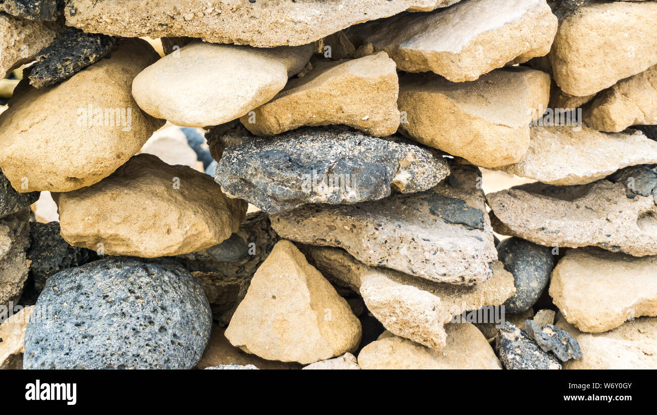 stone wall of wind shelter Stock Photo - Alamy