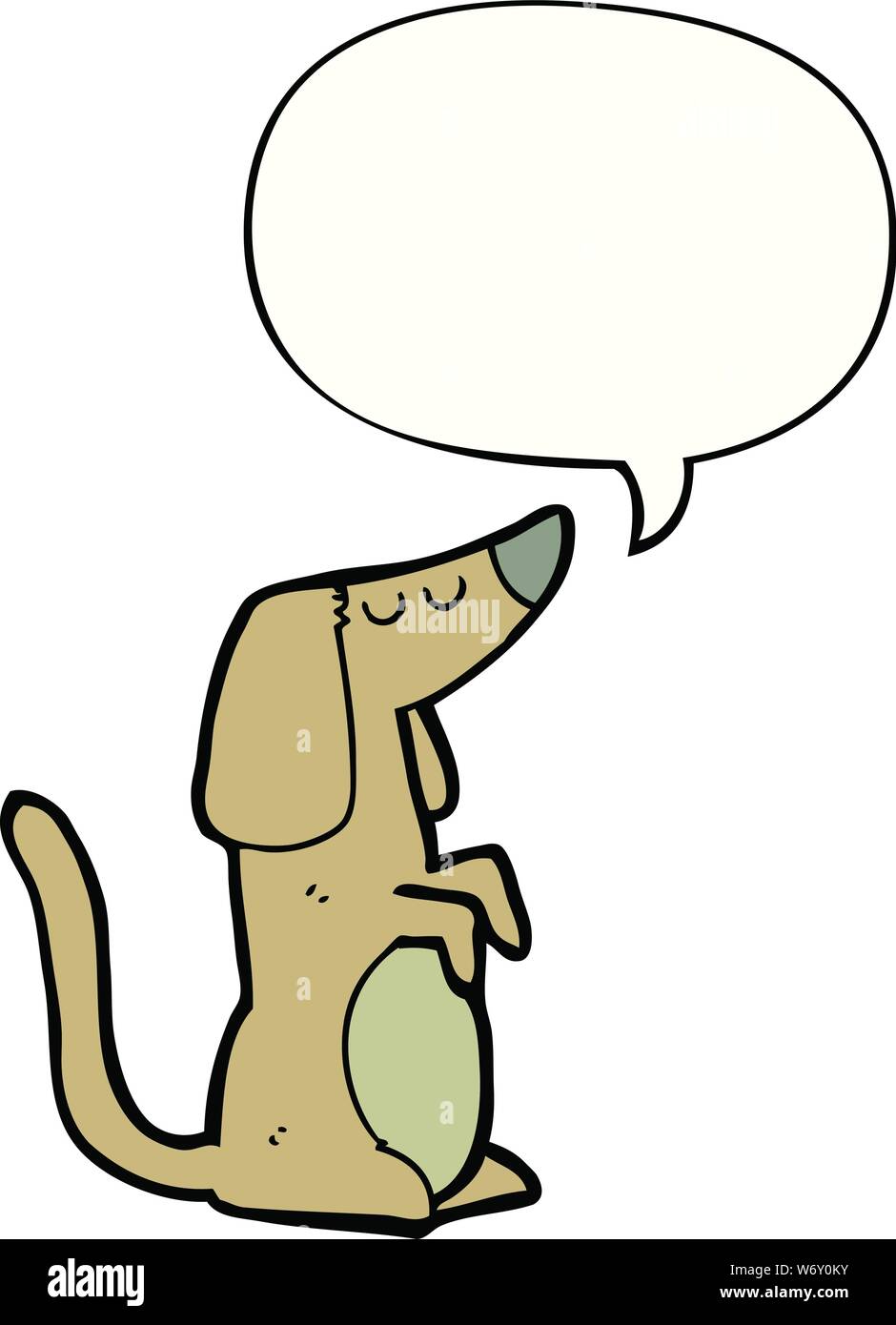 Dog Talking Bubble High Resolution Stock Photography and Images - Alamy