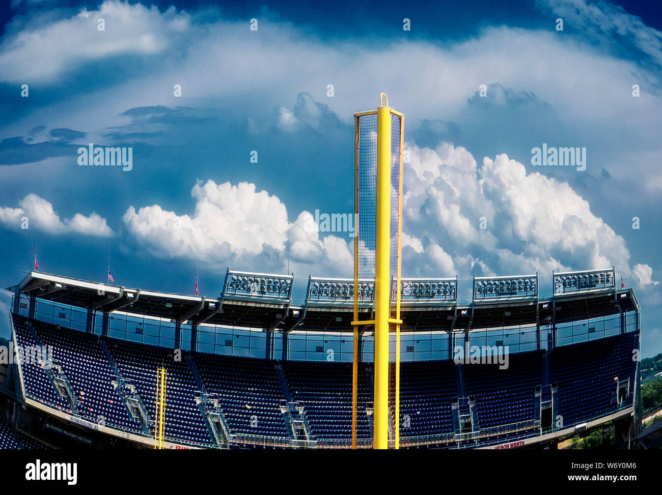 Baseball foul pole hi-res stock photography and images - Alamy