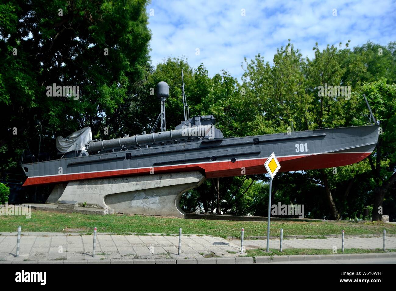 Naval Museum - Sea garden Park in VARNA- Black Sea - BULGARIA Stock ...