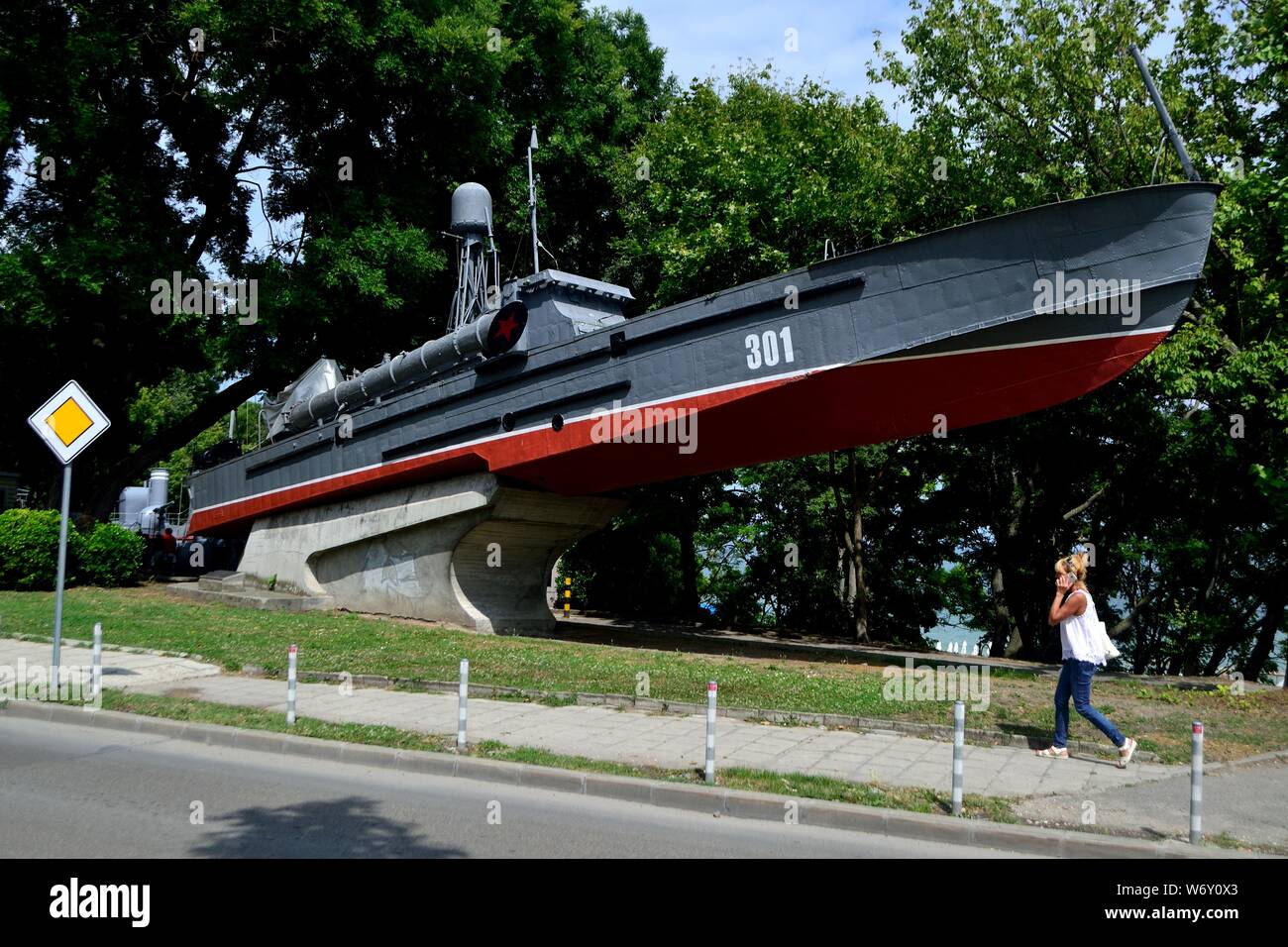 Naval Museum - Sea garden Park in VARNA- Black Sea - BULGARIA Stock ...