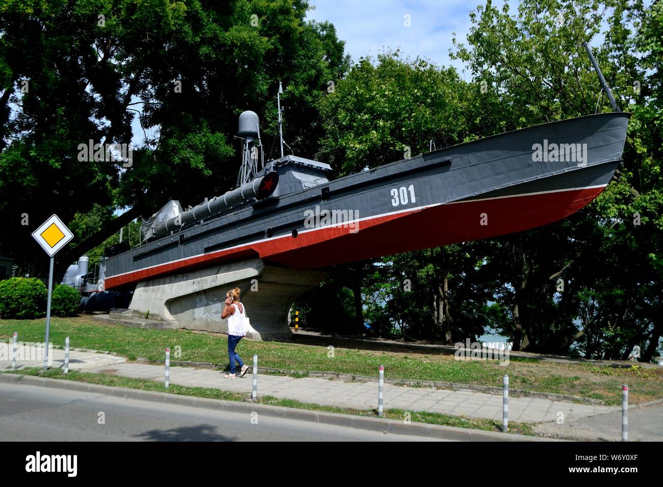 Naval Museum - Sea garden Park in VARNA- Black Sea - BULGARIA Stock ...