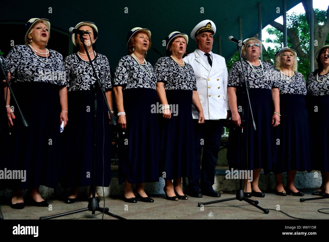 Sailor musical choir - Sea Garden Park in VARNA- Black Sea - BULGARIA ...