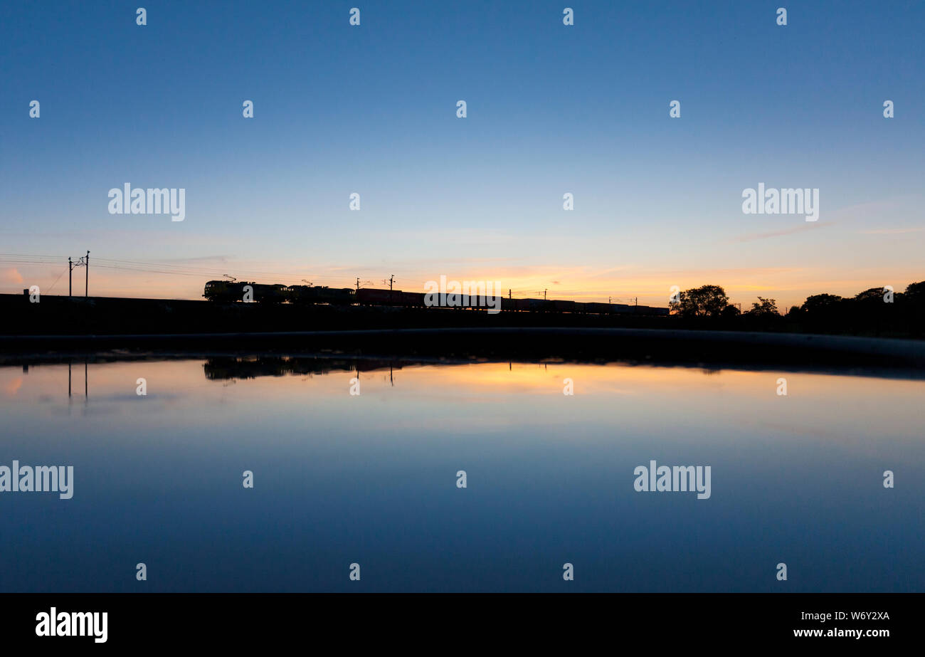 2 Freightliner class 86/6 electric locomotives on the west coast ...