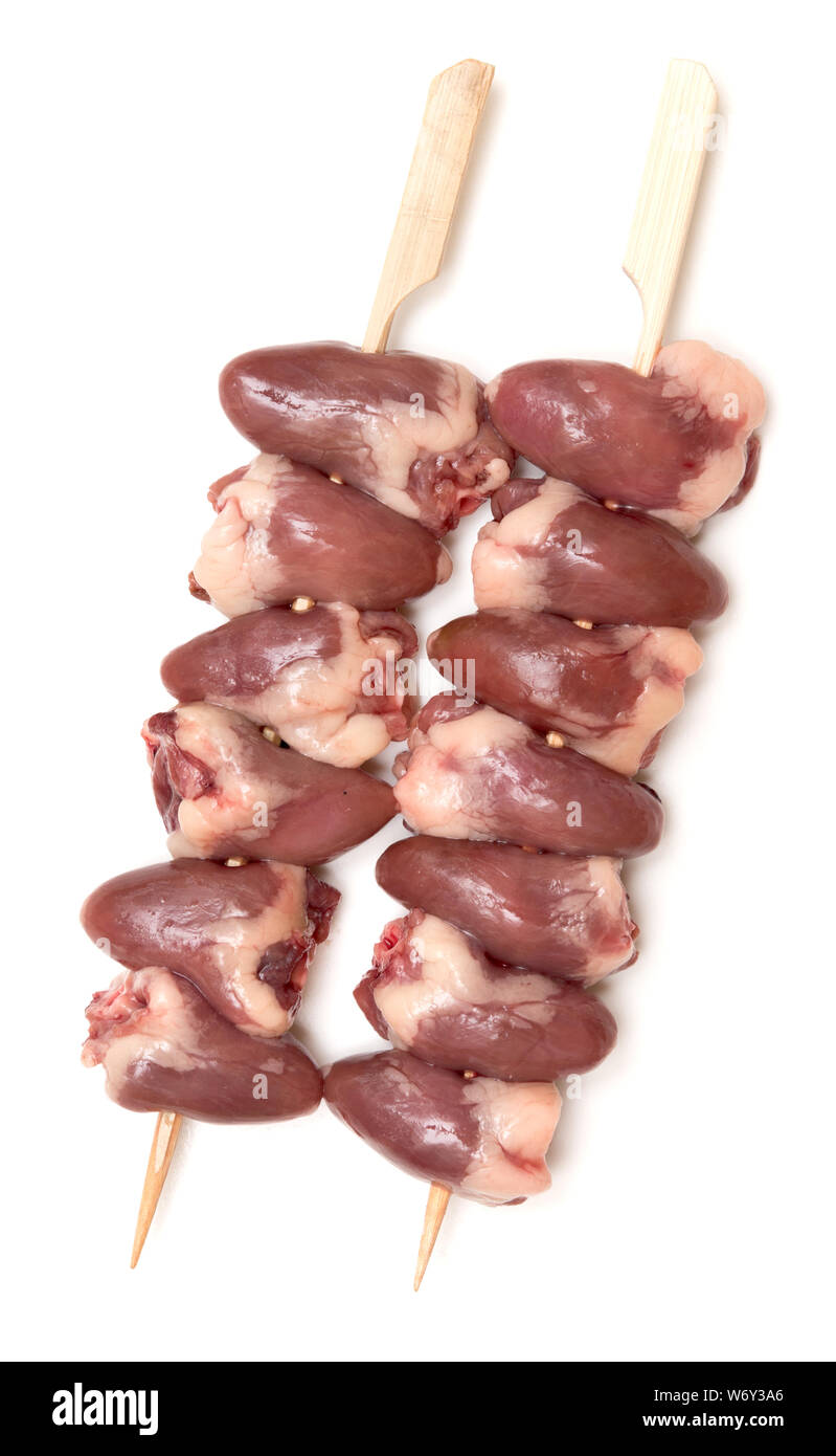 Raw chicken hearts hi-res stock photography and images - Alamy