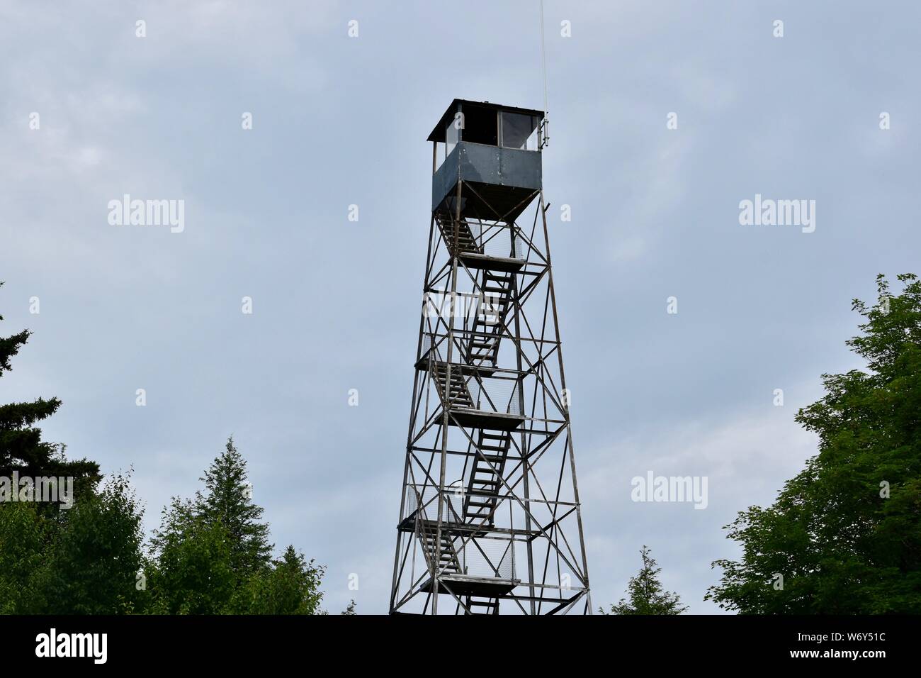 Spruce mountain fire tower hi-res stock photography and images - Alamy