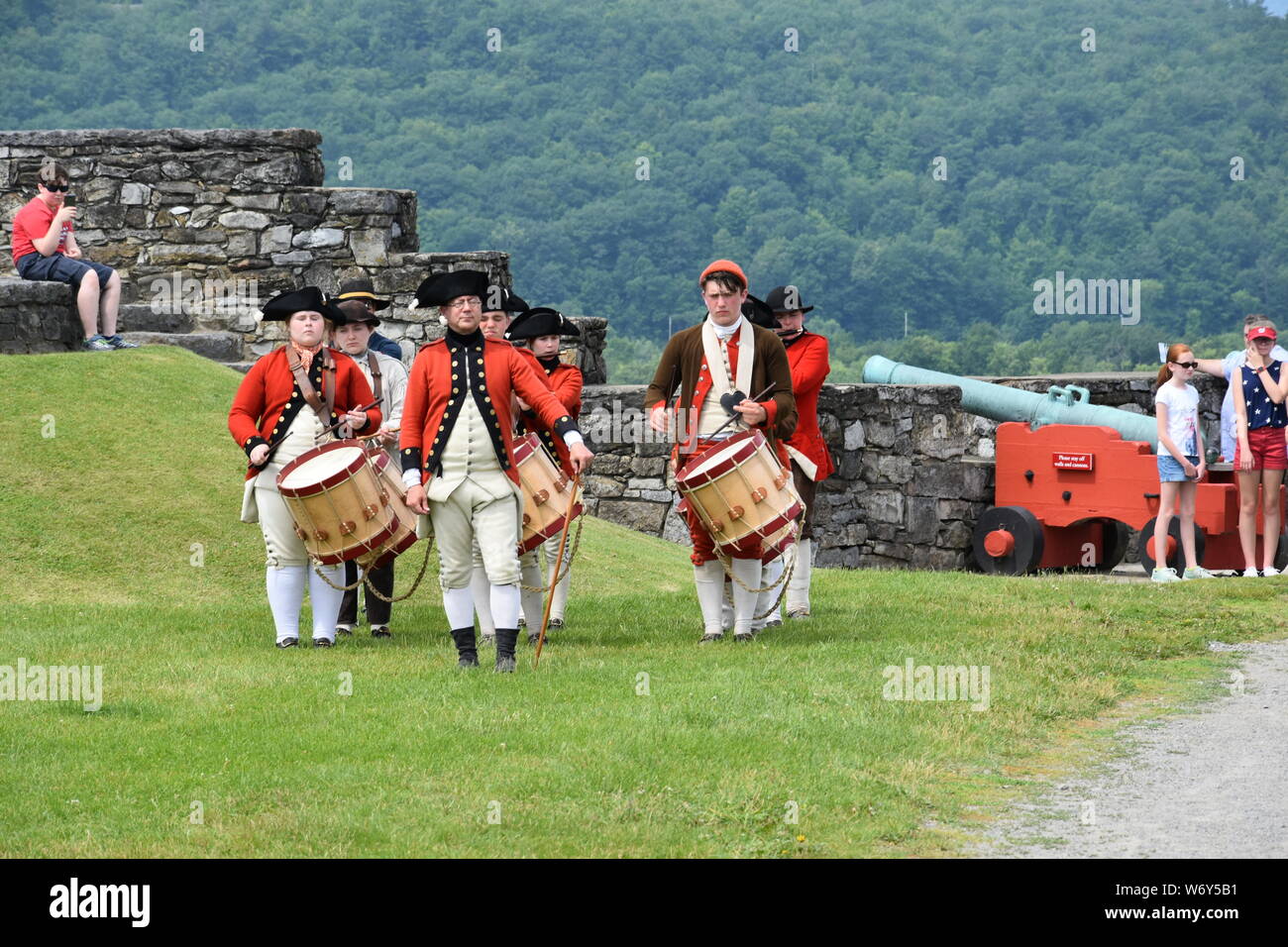 American Revolutionary War Reenactor High Resolution Stock Photography ...