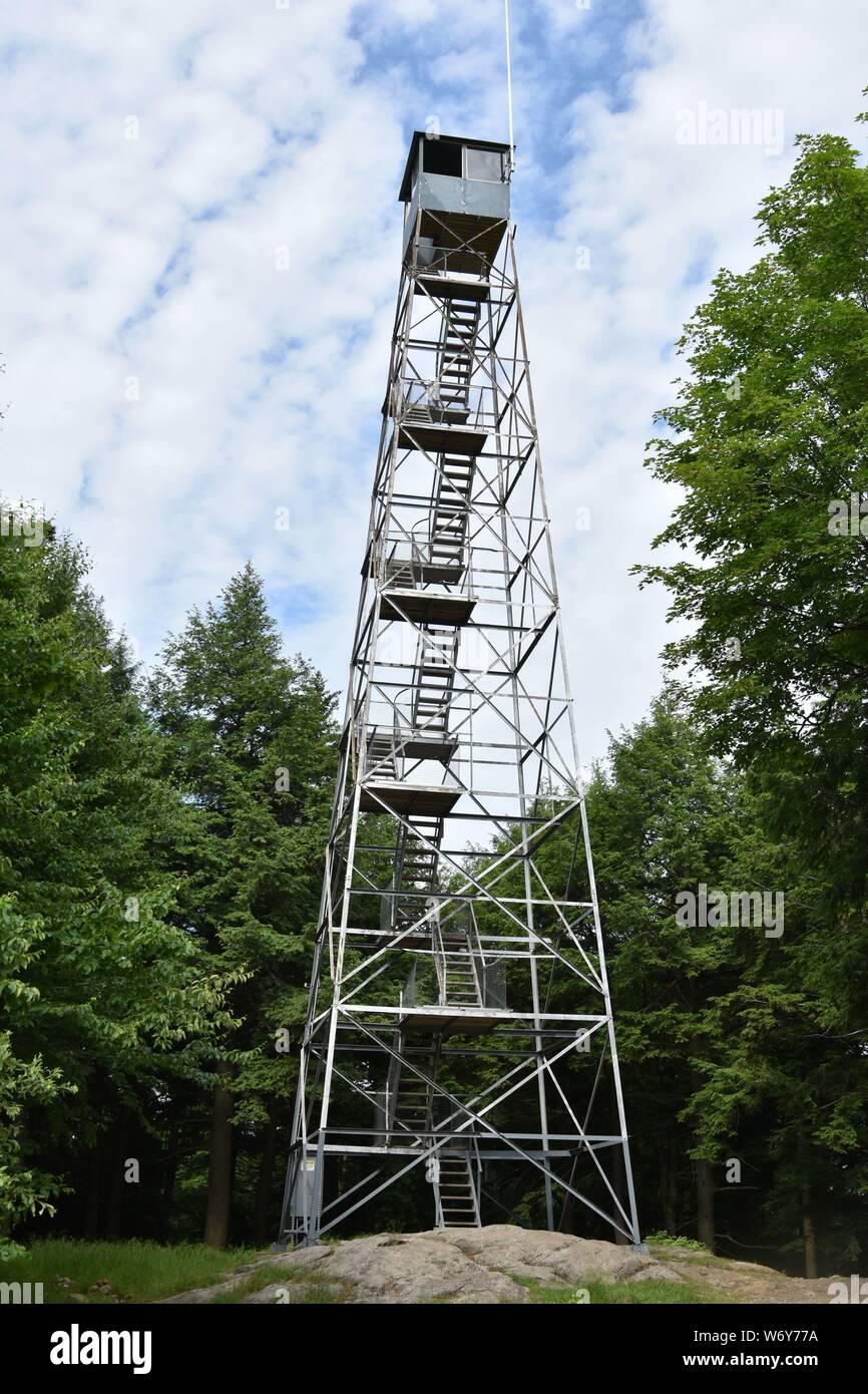 Spruce mountain fire tower hi-res stock photography and images - Alamy