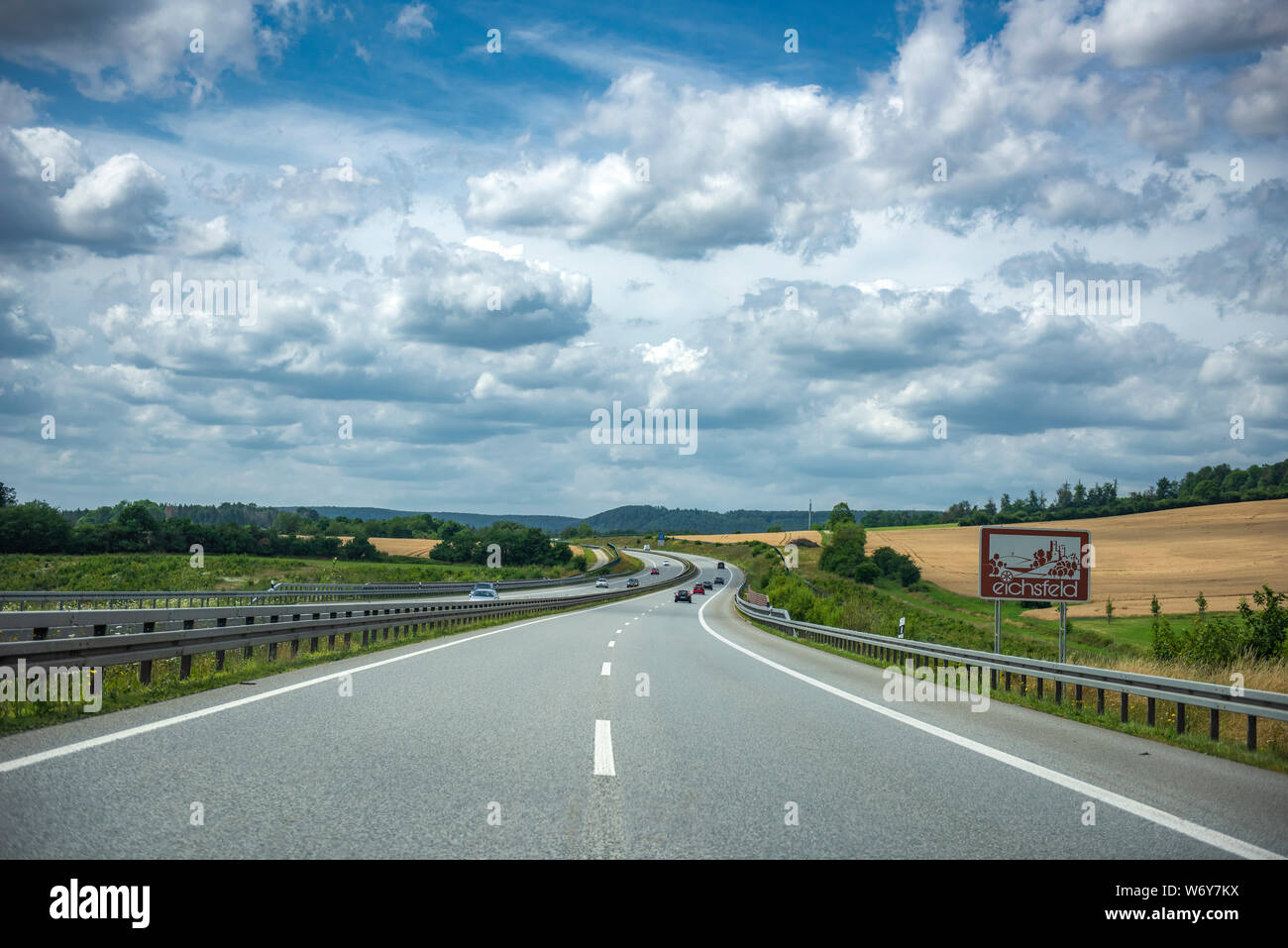 Highway car toll sign germany hi-res stock photography and images - Alamy