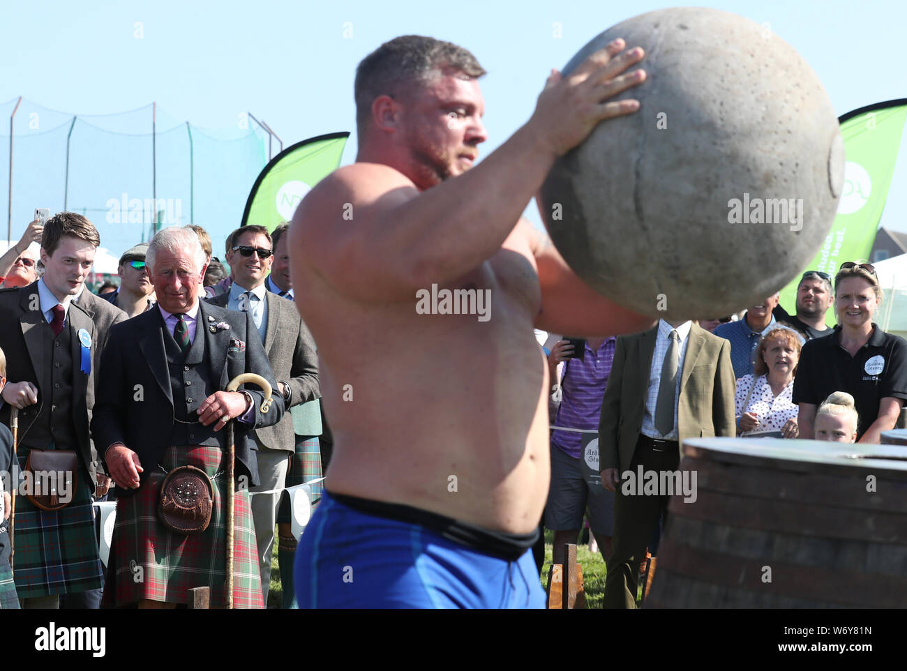 The Prince of Wales, known as the Duke of Rothesay while in Scotland ...