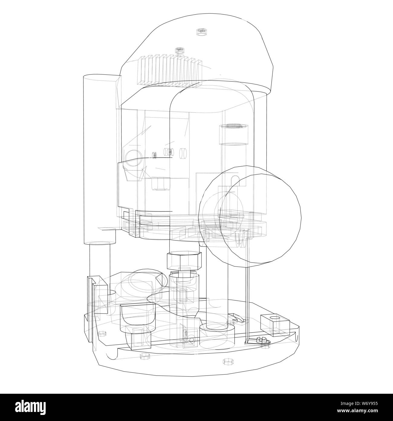 Lathe craft Stock Vector Images - Alamy