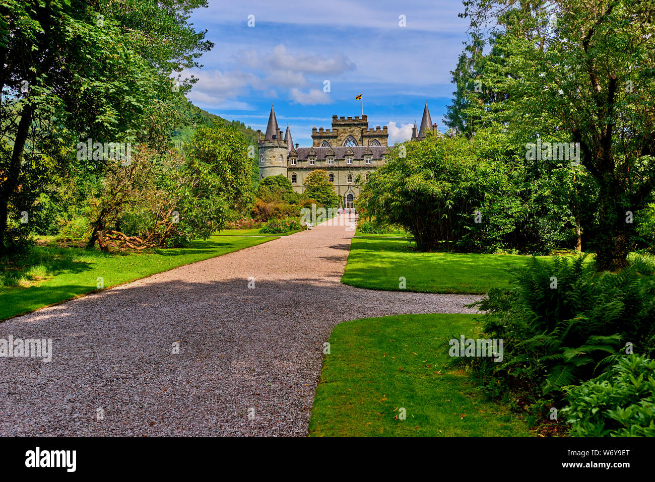 Inveraray Castle (INVC2 Stock Photo - Alamy