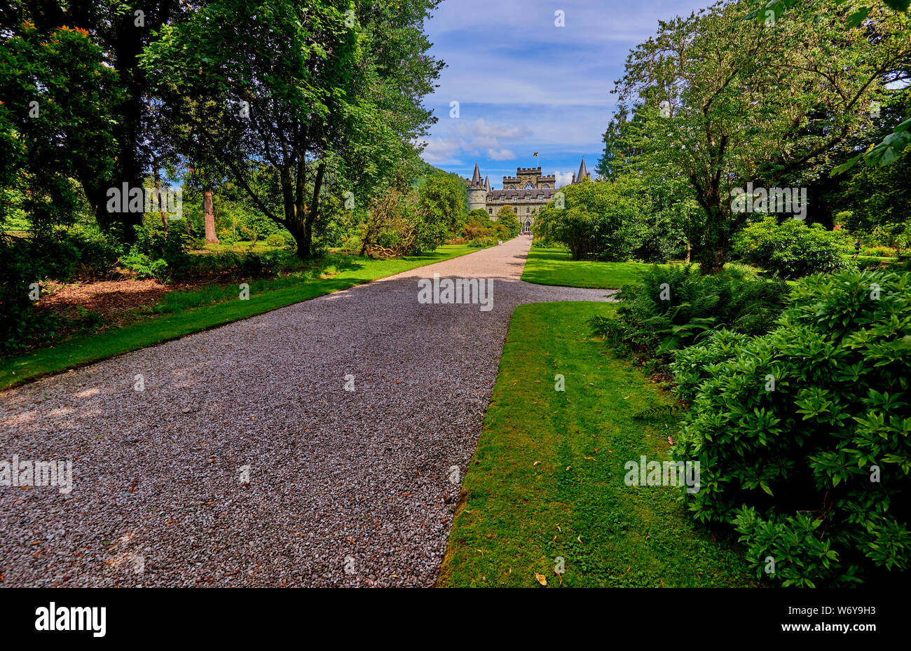 Inveraray Castle (INVC2 Stock Photo - Alamy