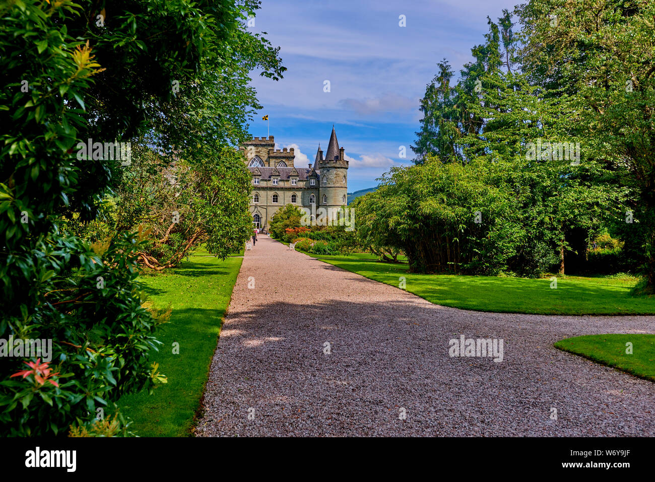 Inveraray Castle (INVC2 Stock Photo - Alamy