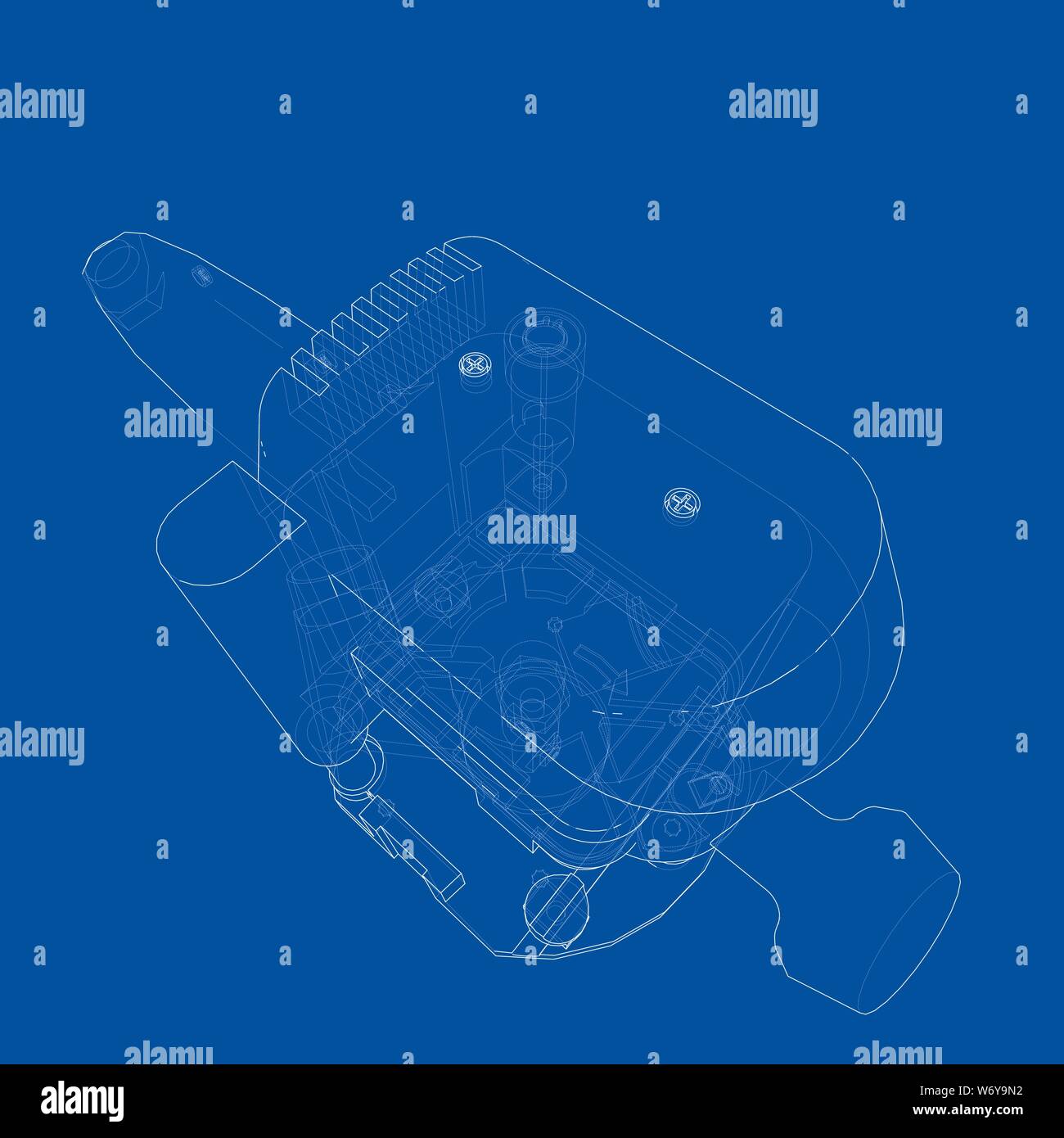Outline milling machine. Vector Stock Vector Image & Art - Alamy