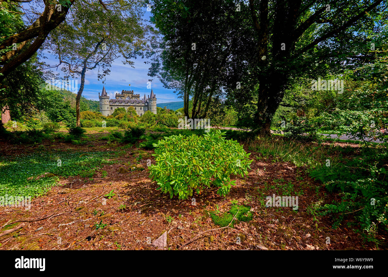 Inveraray Castle (INVC2 Stock Photo - Alamy