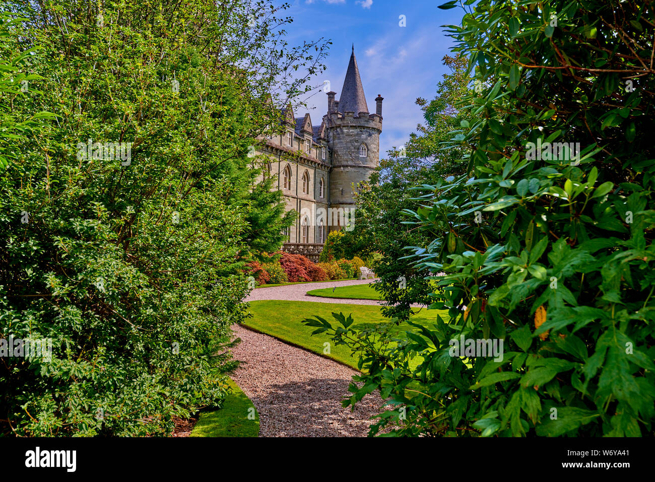 Inveraray Castle (INVC2 Stock Photo - Alamy