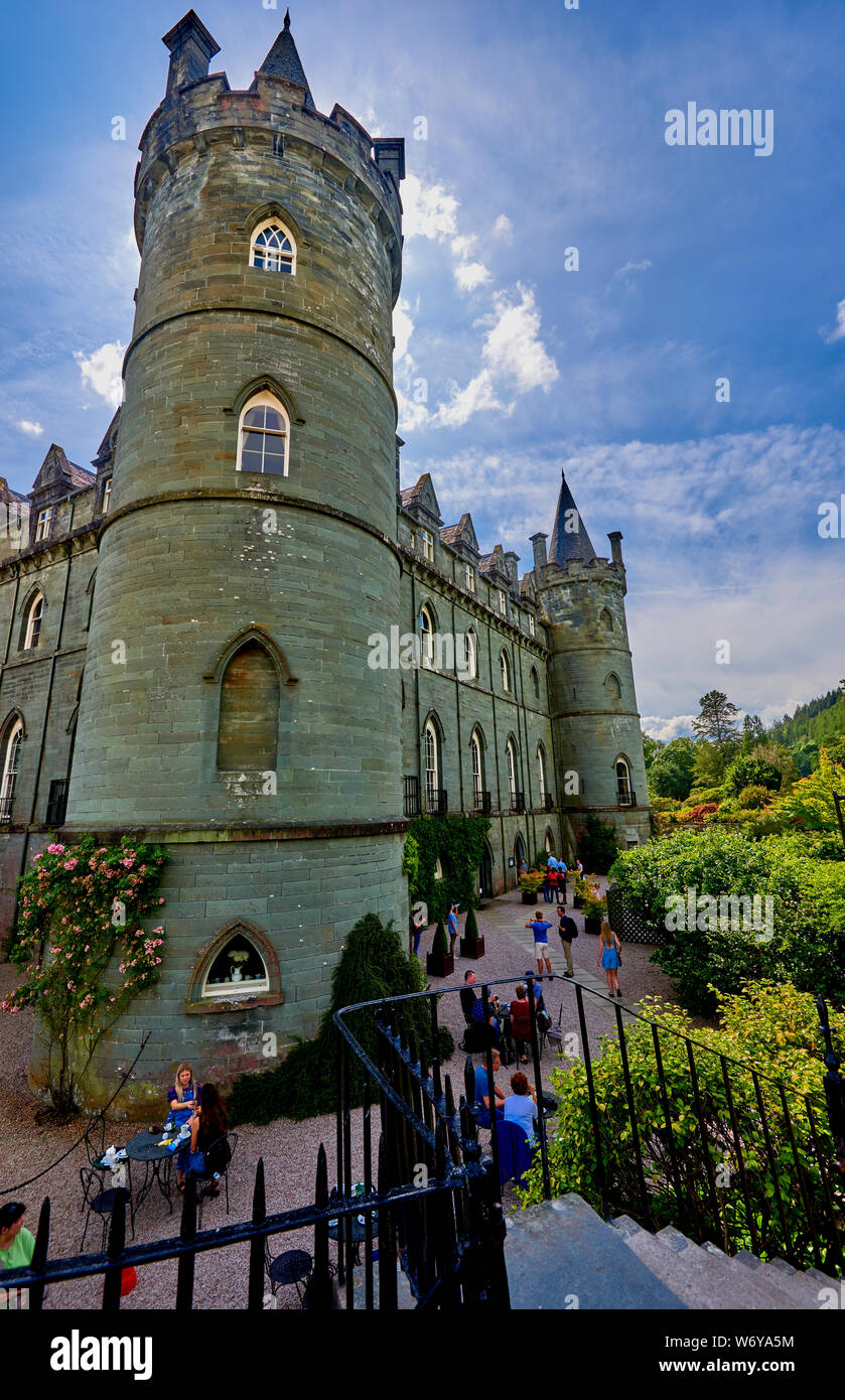 Inveraray Castle (INVC2 Stock Photo - Alamy
