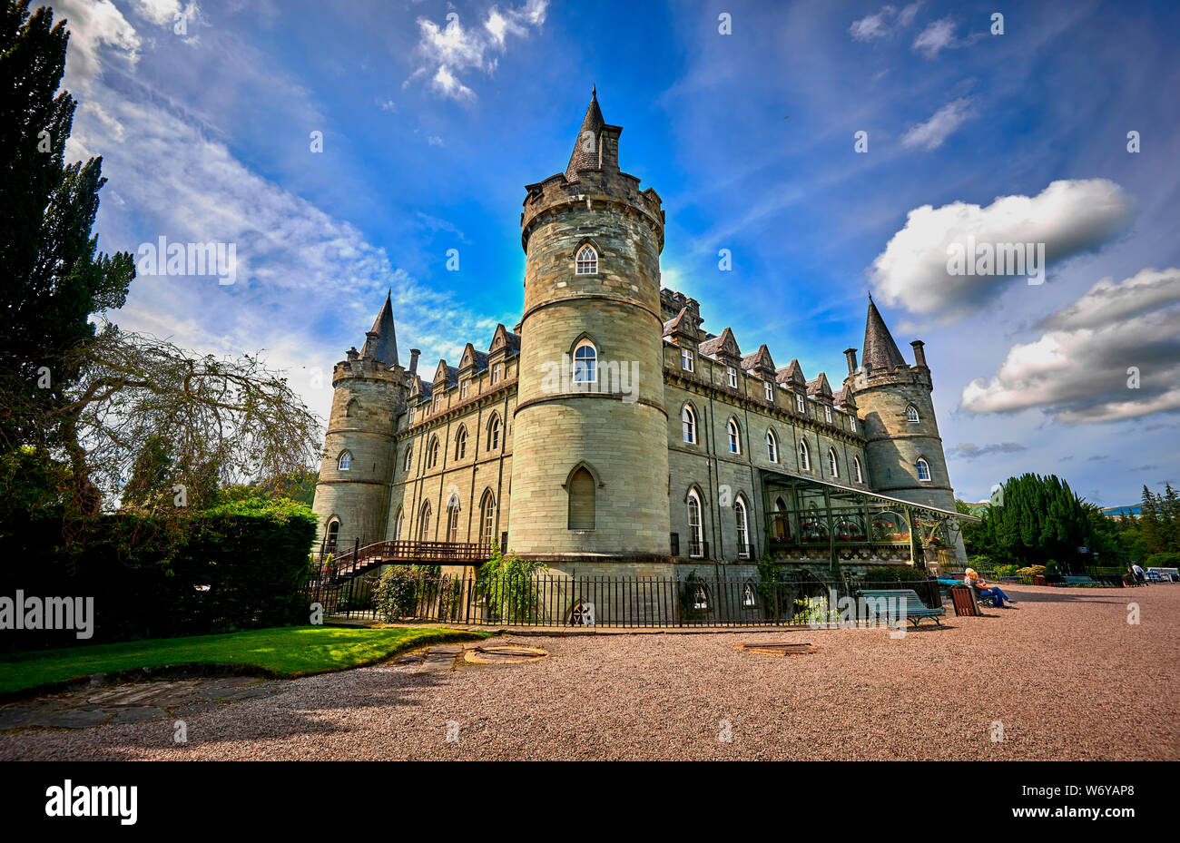 Inveraray Castle (INVC2 Stock Photo - Alamy