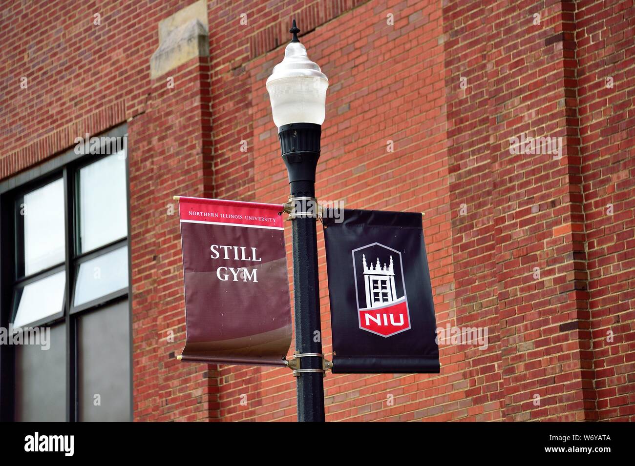DeKalb, Illinois, USA.Still Gyml on the campus of Northern Illinois ...