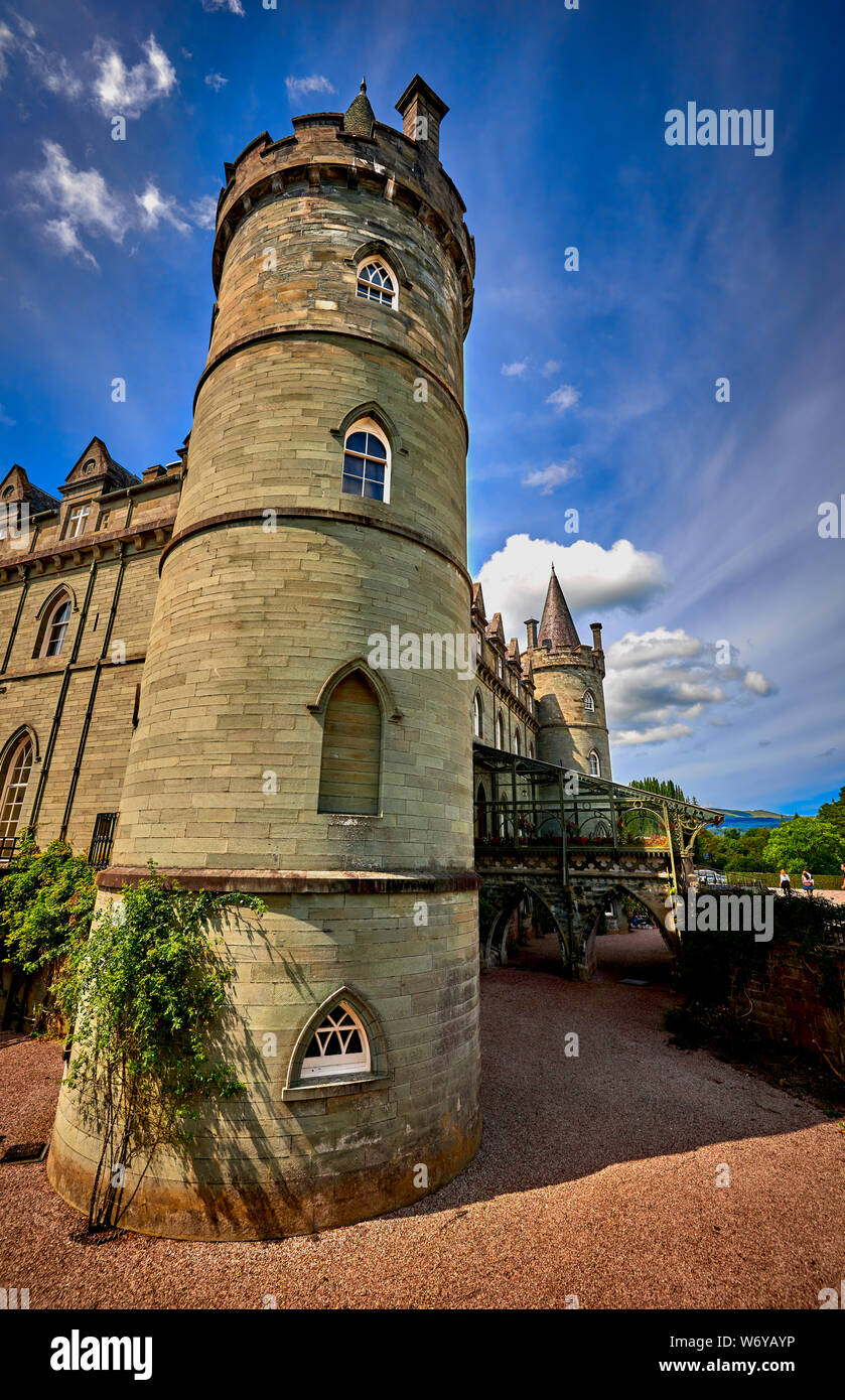 Inveraray Castle (INVC2 Stock Photo - Alamy