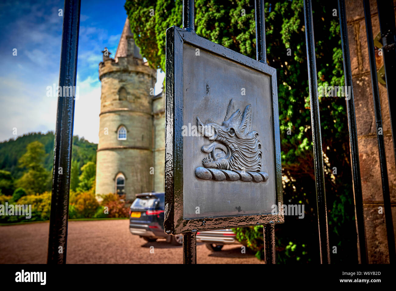 Inveraray Castle (INVC2 Stock Photo - Alamy