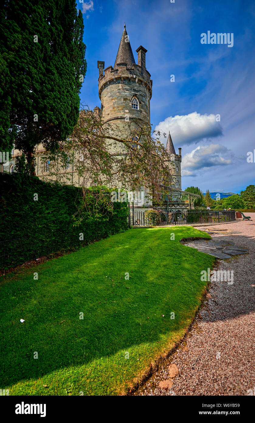 Inveraray Castle (INVC2 Stock Photo - Alamy