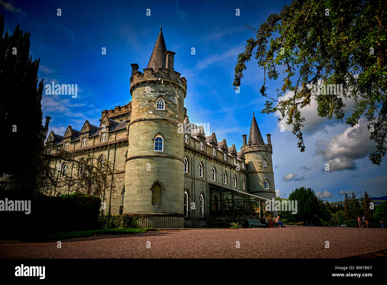 Inveraray Castle (INVC2 Stock Photo - Alamy