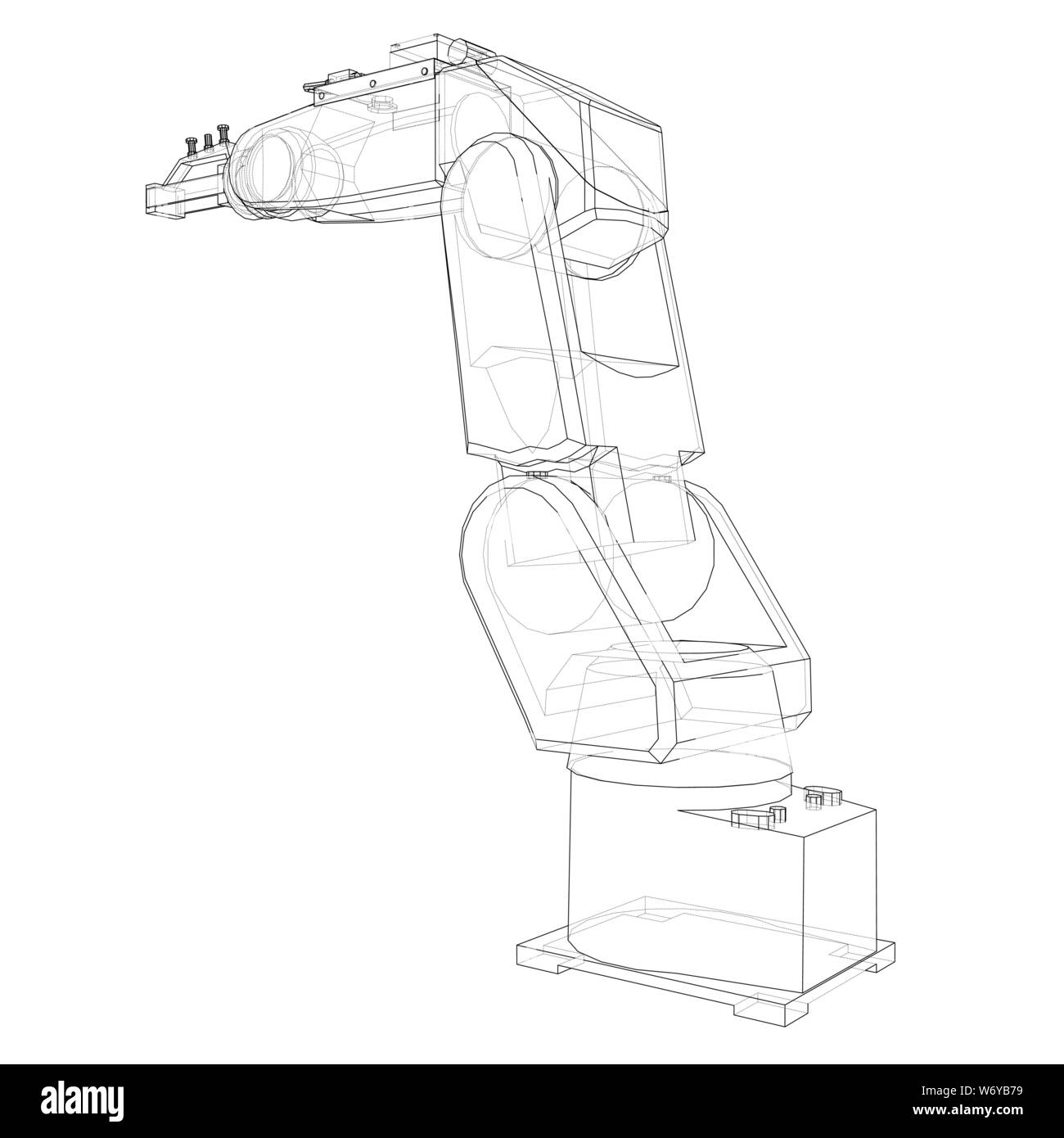 Industrial robot manipulator. Vector Stock Vector Image & Art - Alamy Industrial robot manipulator. Vector Stock Vector Image & Art - Alamy