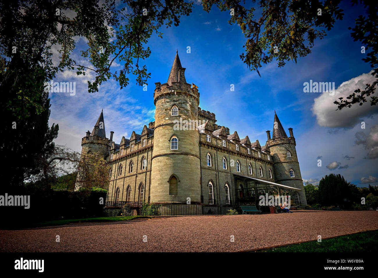 Inveraray Castle (INVC2 Stock Photo - Alamy