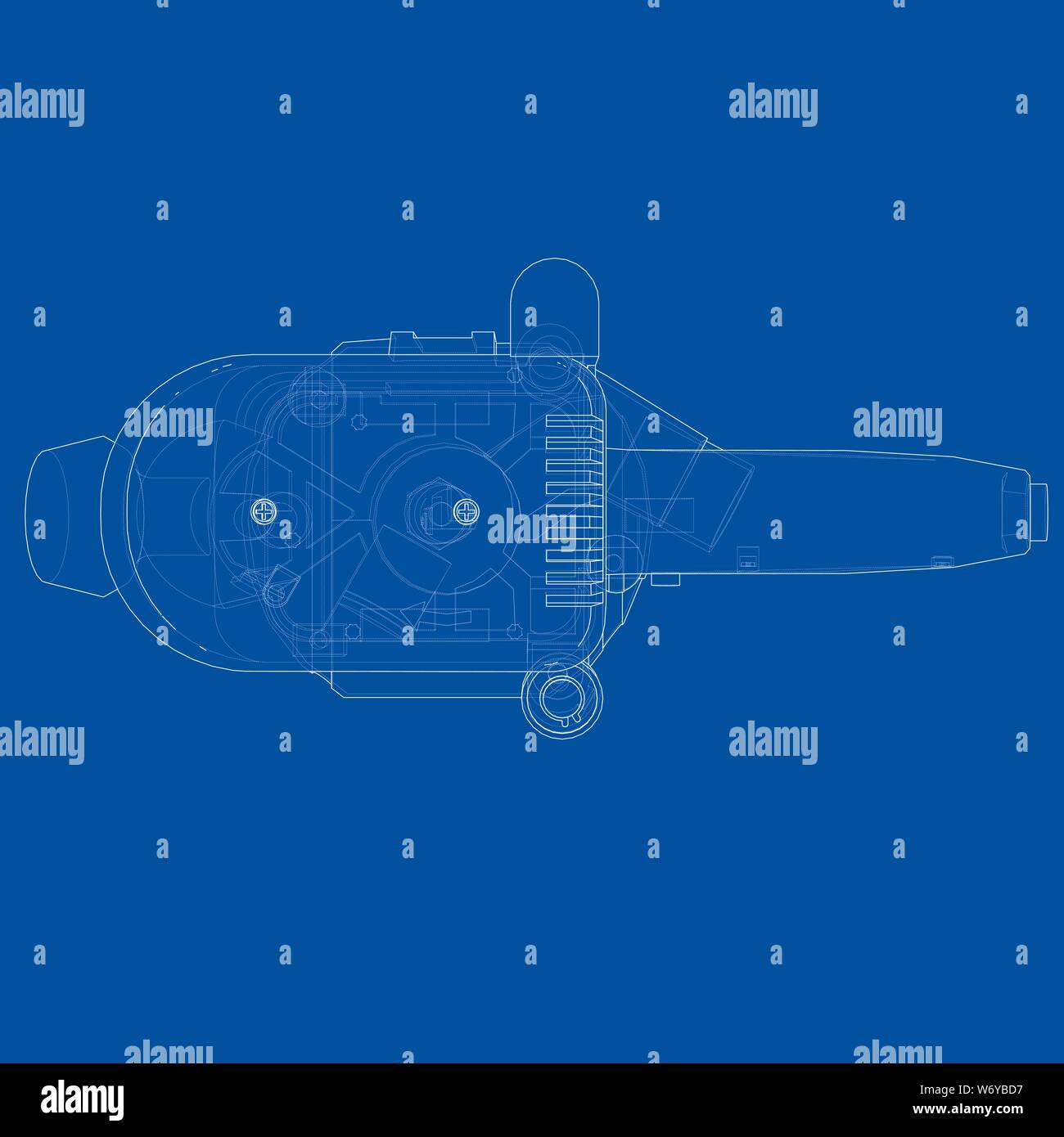 Outline milling machine. Vector Stock Vector Image & Art - Alamy