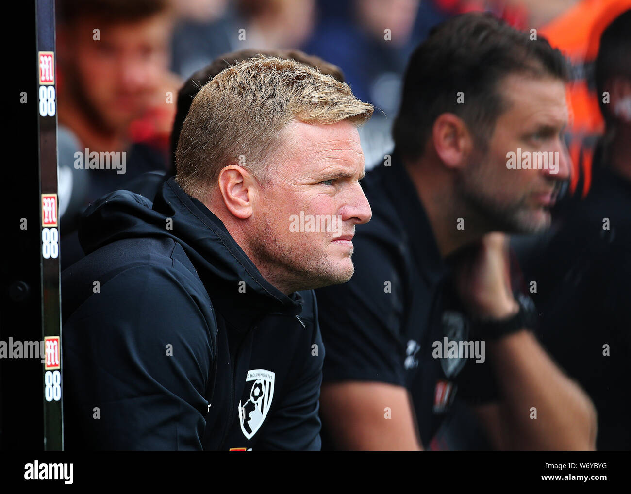 Bournemouth's Eddie Howe during the Pre-Season match at the Vitality ...
