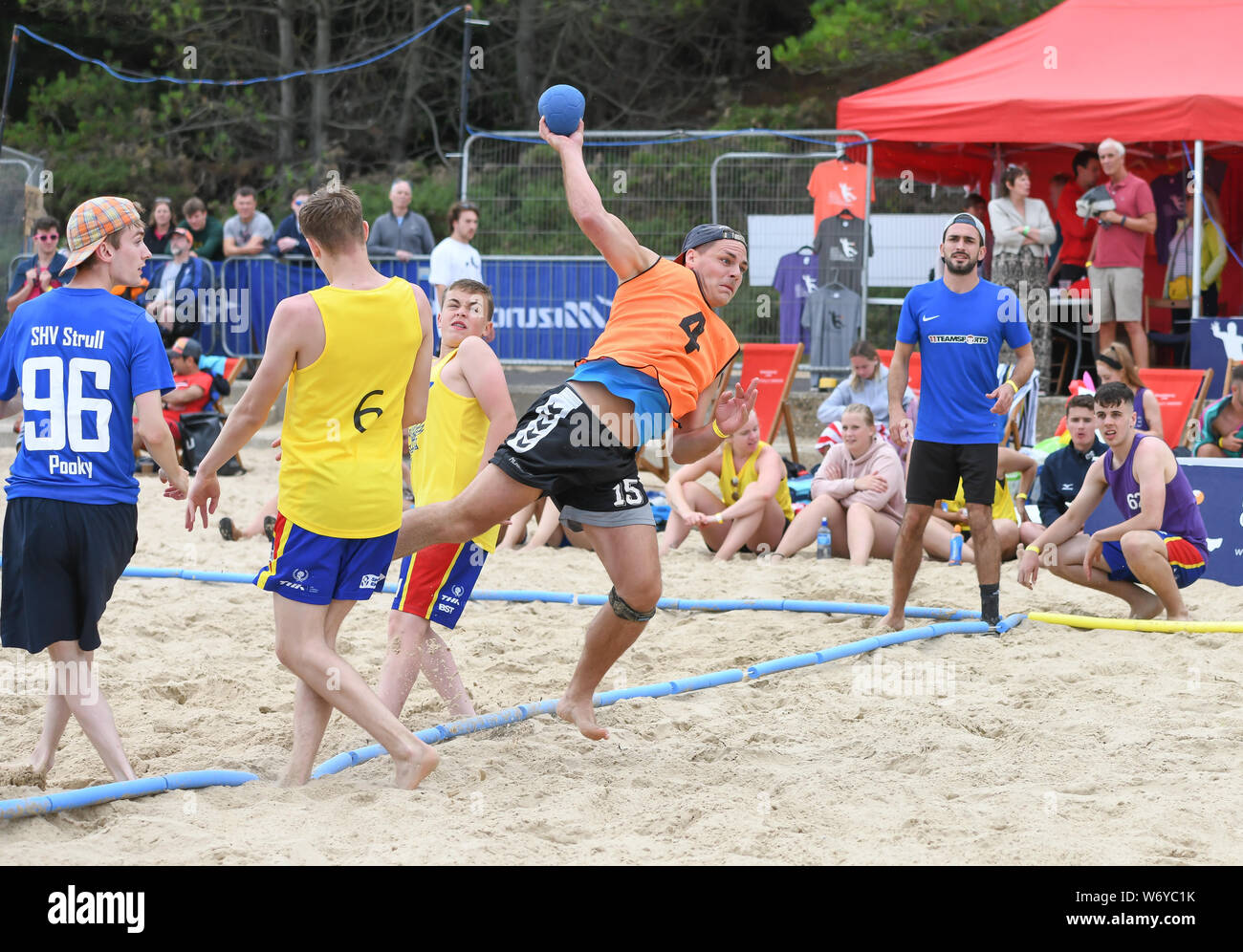 Poole, Dorset, UK. 3rd August 2019. Teams from across Europe compete in ...