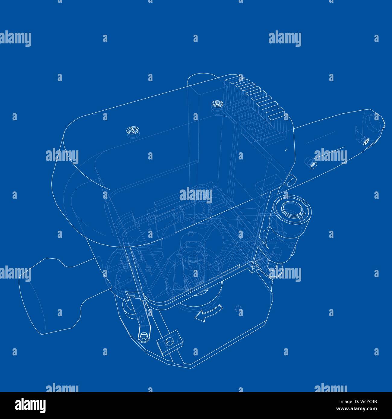 Outline milling machine. Vector Stock Vector Image & Art - Alamy