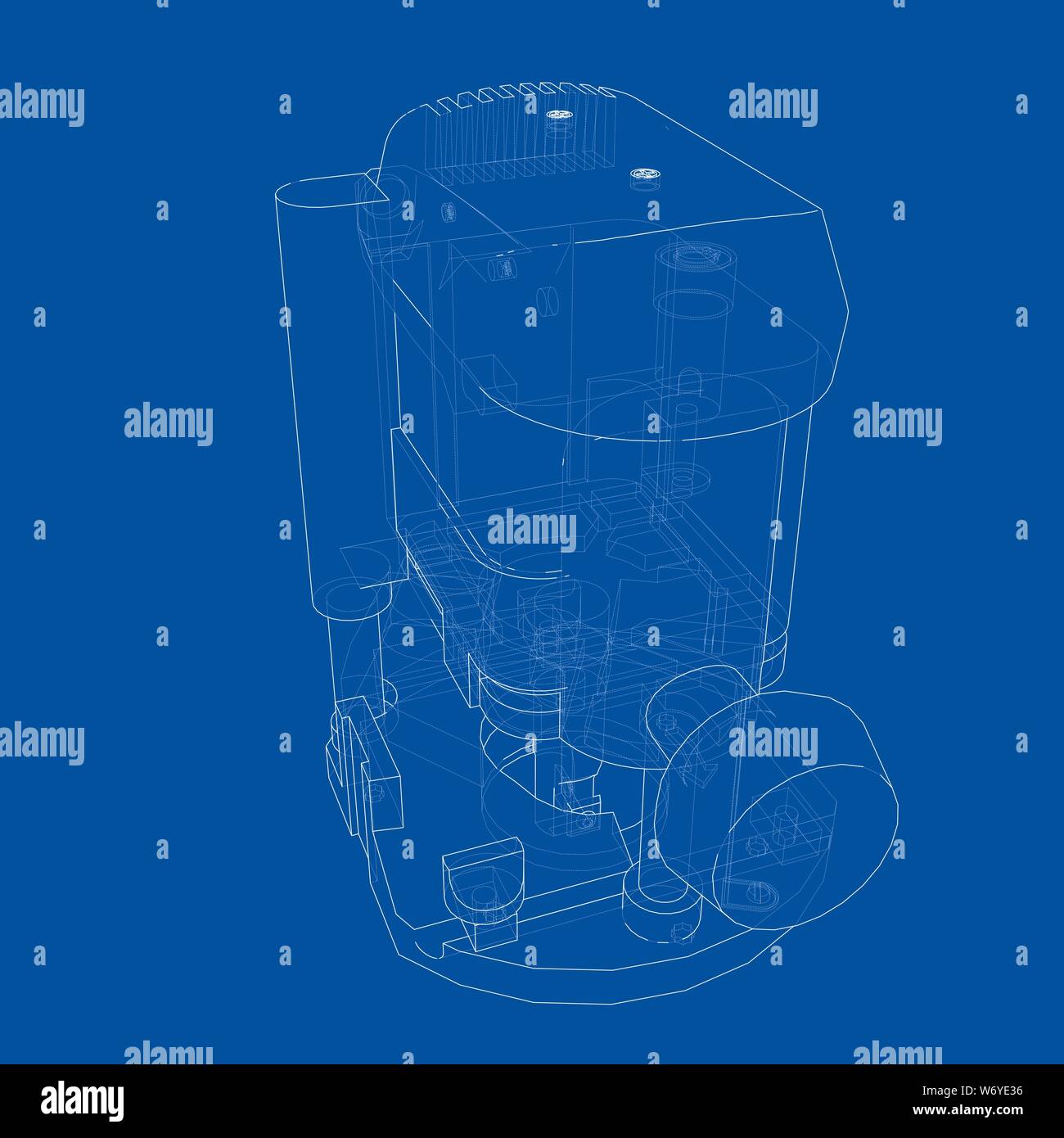 Outline milling machine. Vector Stock Vector Image & Art - Alamy