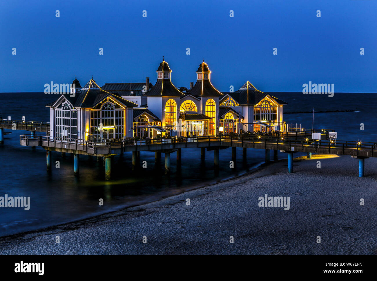 Baltic sea with sea bridge hi-res stock photography and images - Alamy