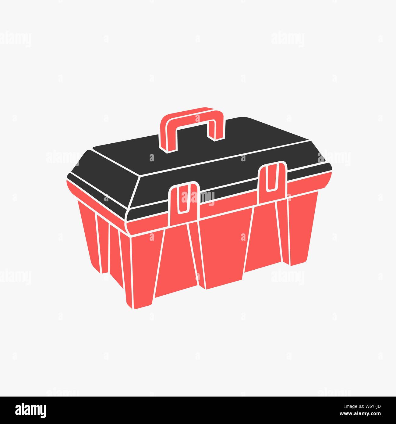 Vector Illustration Work Tool Case eps 8 file format Stock Vector Image ...