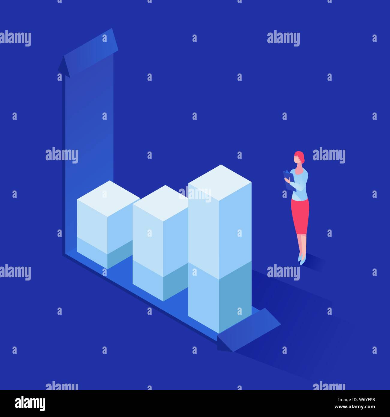 Analyzing notes Stock Vector Images - Alamy