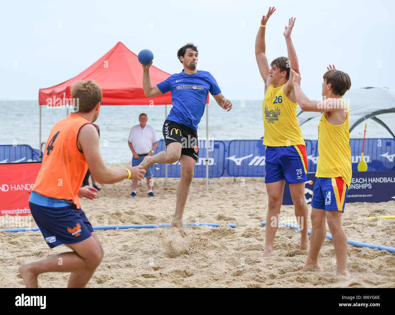 Poole, Dorset, UK. 3rd August 2019. Teams from across Europe compete in ...