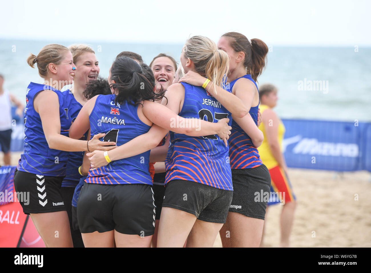 Poole, Dorset, UK. 3rd August 2019. Teams from across Europe compete in ...